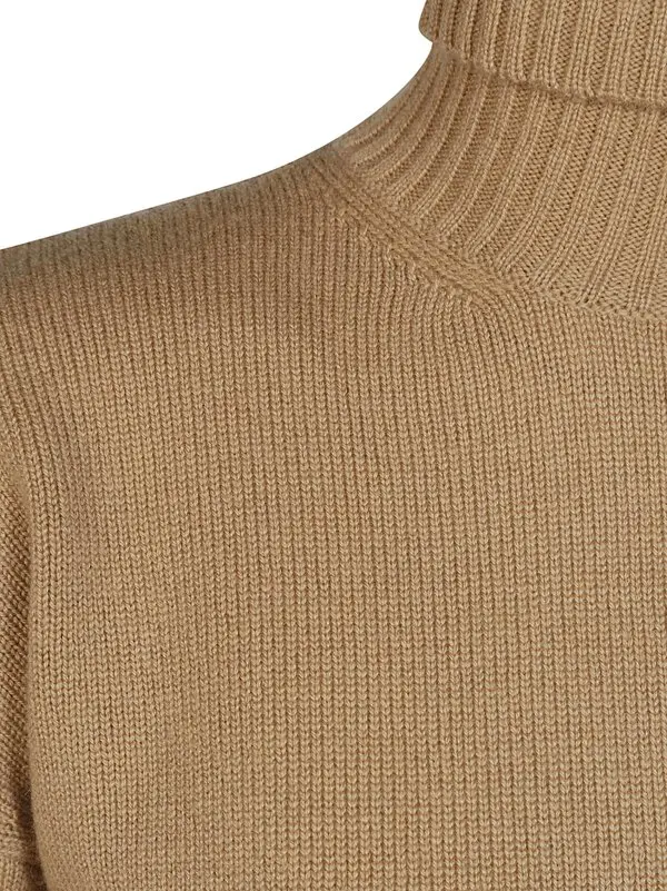 Max Mara Balloon Sleeve Turtleneck Jumper
