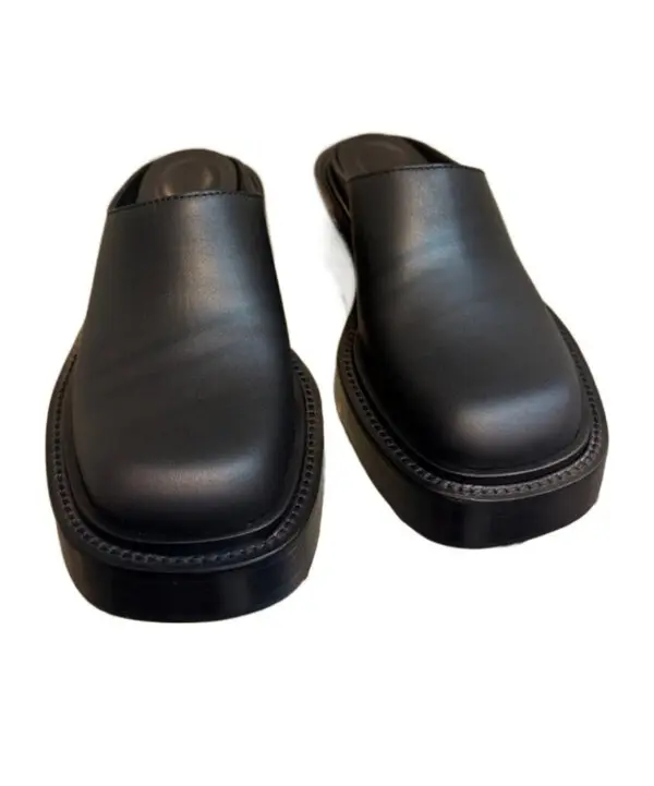 Alexander Wang Square Toe Slip-on Mules - Black
