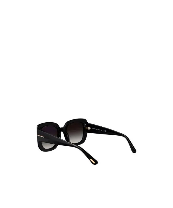 TOM FORD Square Frame Sunglasses - Black