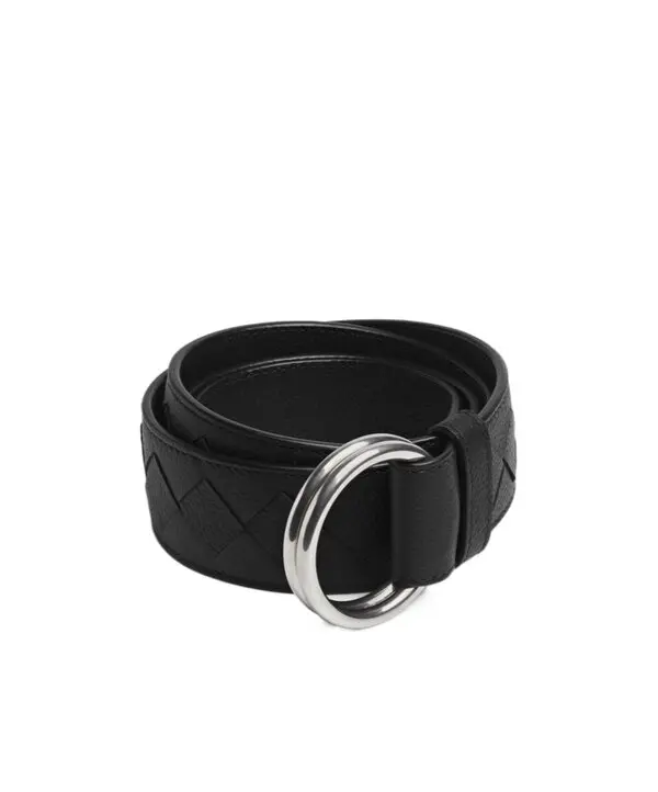 Bottega Veneta D-ring Belt - Black