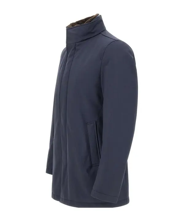 Herno Faux Fur Collar Parka