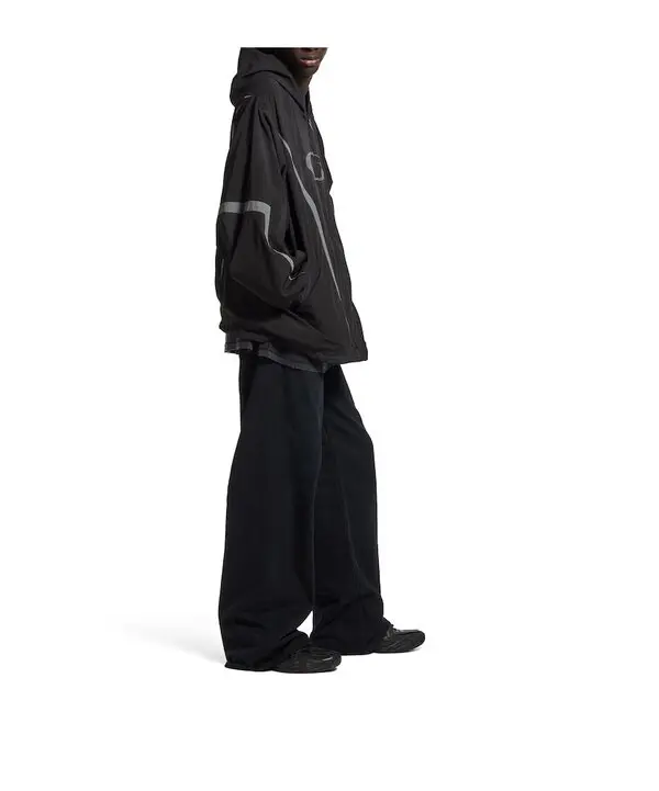 Balenciaga Hooded Zip-up Track Jacket