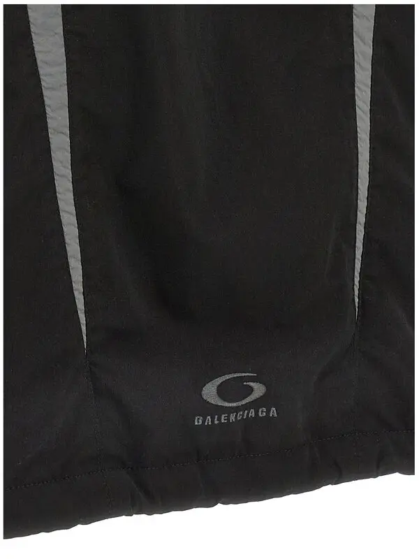Balenciaga Hooded Zip-up Track Jacket