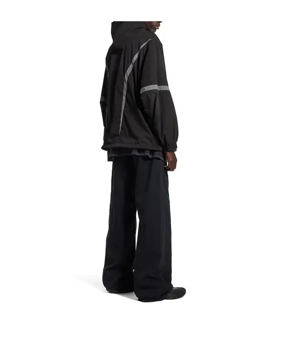 Balenciaga Hooded Zip-up Track Jacket