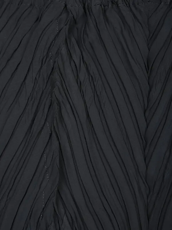 Issey Miyake Pleated Elastic Waist Casual Pants