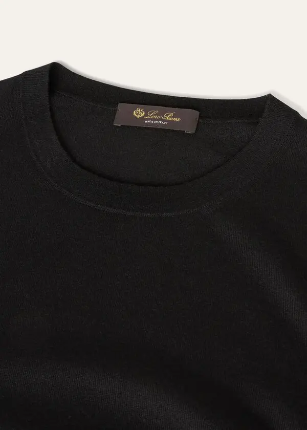Loro Piana Long-sleeved Crewneck Jumper