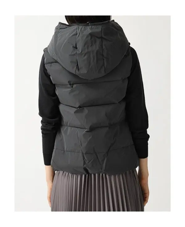 HYDROGEN Sleeveless Down Jacket With Hood