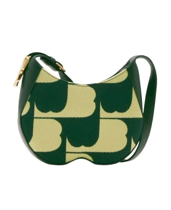 Burberry Small Chess Leather Shoulder Bag - Green
