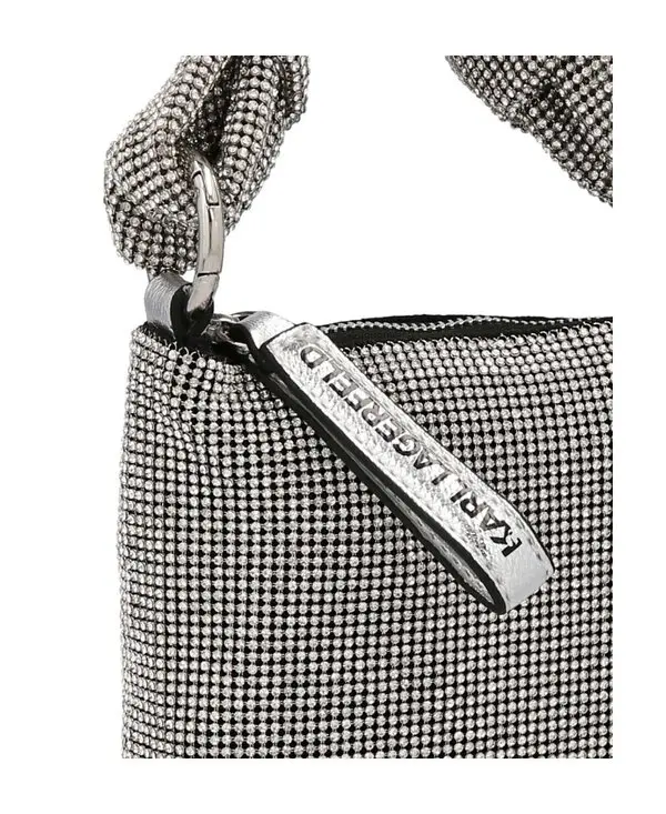Karl Lagerfeld K/evening Knotted Top Handle Bag