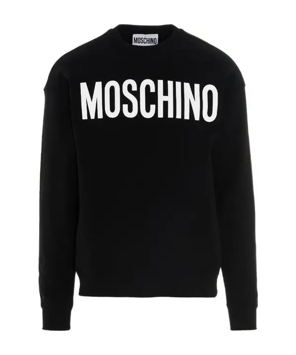 Moschino Print Crewneck Sweatshirt