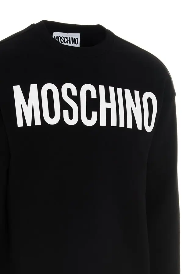 Moschino Print Crewneck Sweatshirt
