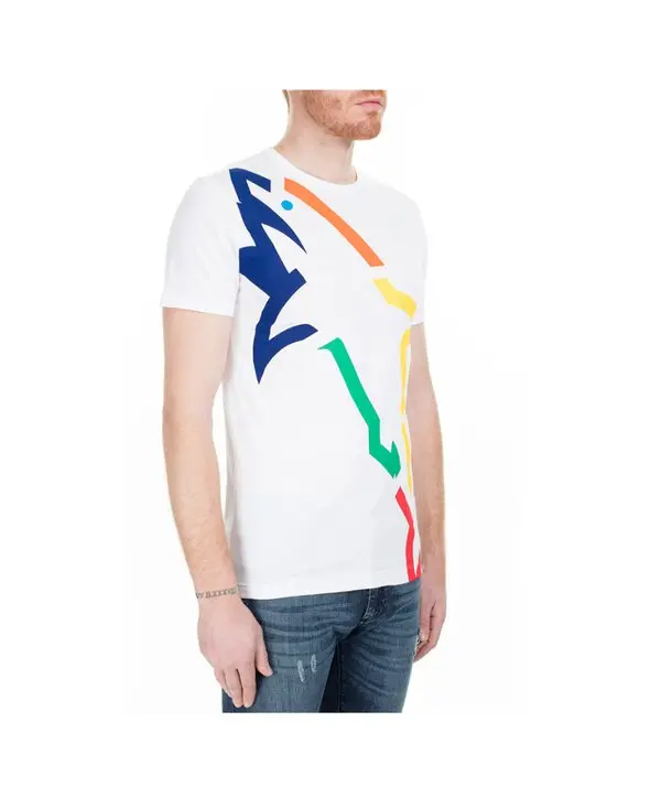 PAUL  SHARK Printed T-shirt With Round Neck