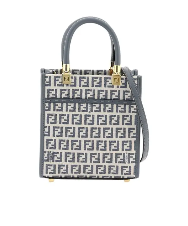 Fendi Ff Jacquard Tote Bag