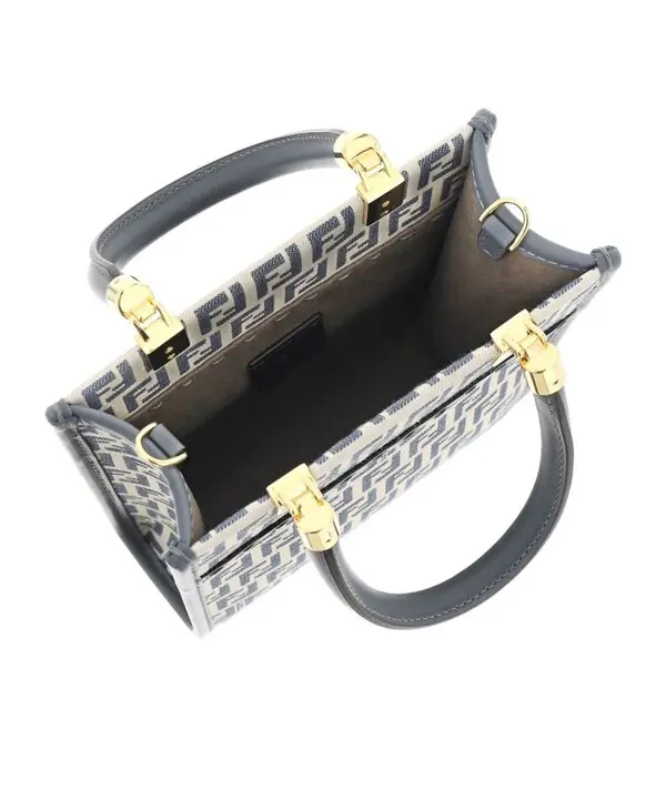 Fendi Ff Jacquard Tote Bag