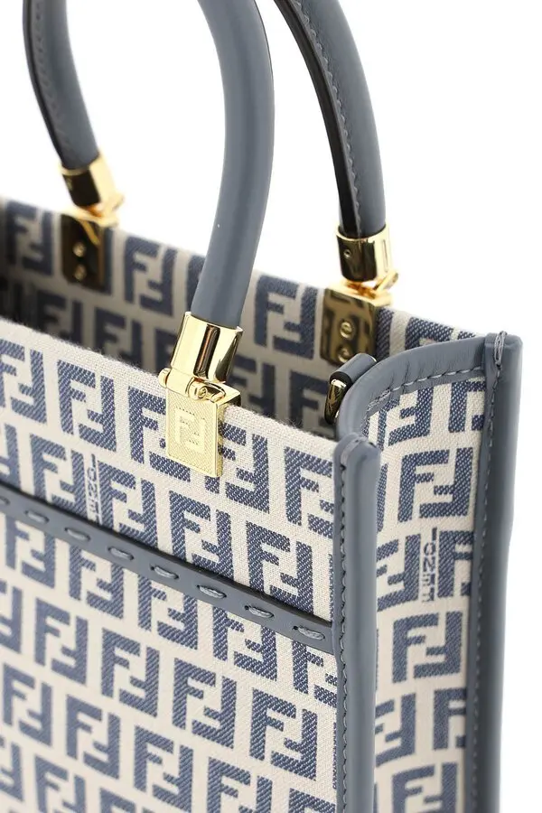 Fendi Ff Jacquard Tote Bag