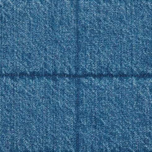Gucci Denim Quilted Skirt