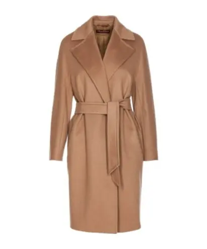 Max Mara Long-sleeved Coat - Brown