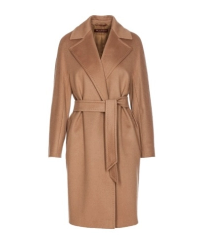 Max Mara Long-sleeved Coat - Brown