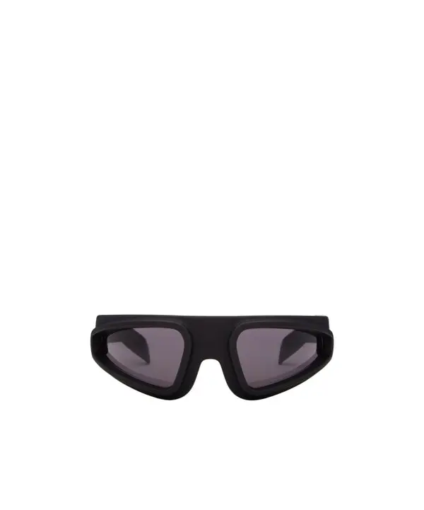Rick Owens Ryder Wrap Around Frame Sunglasses - Black