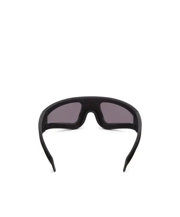 Rick Owens Ryder Wrap Around Frame Sunglasses - Black