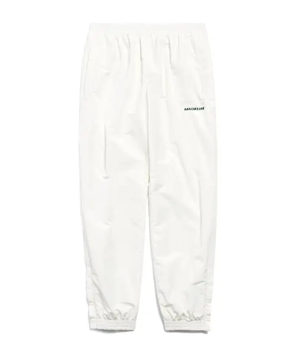 Balenciaga Mirror Logo Tracksuit Pants - White