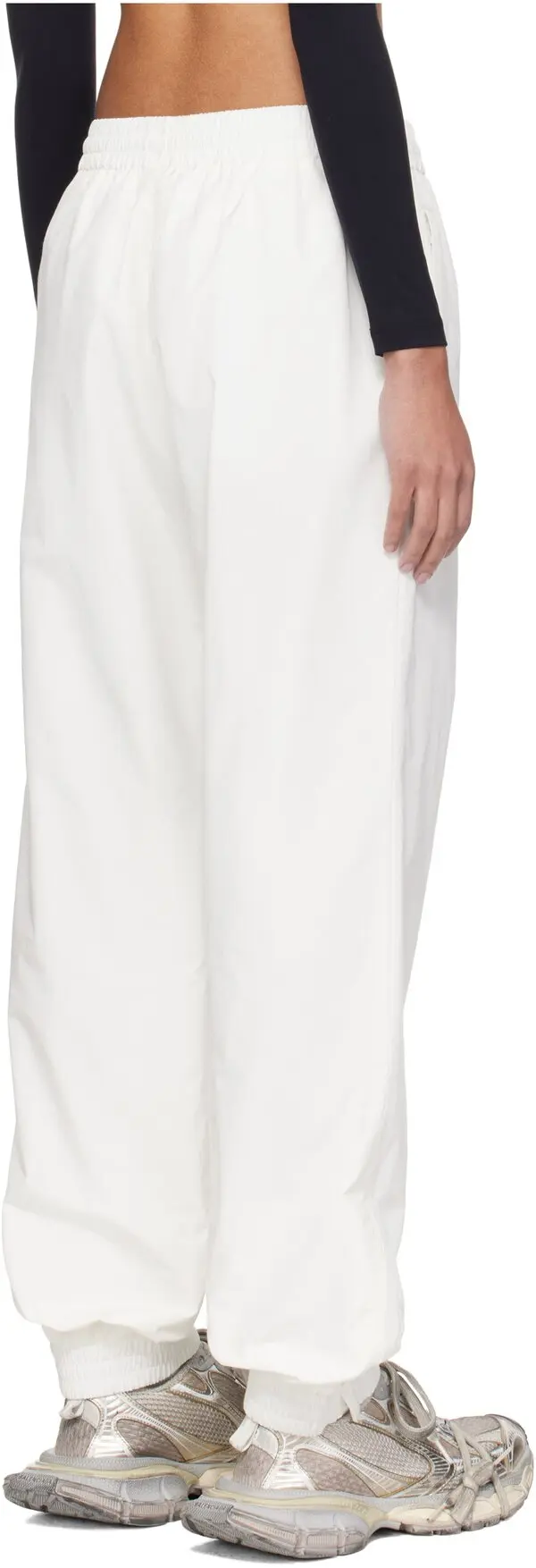 Balenciaga Mirror Logo Tracksuit Pants - White