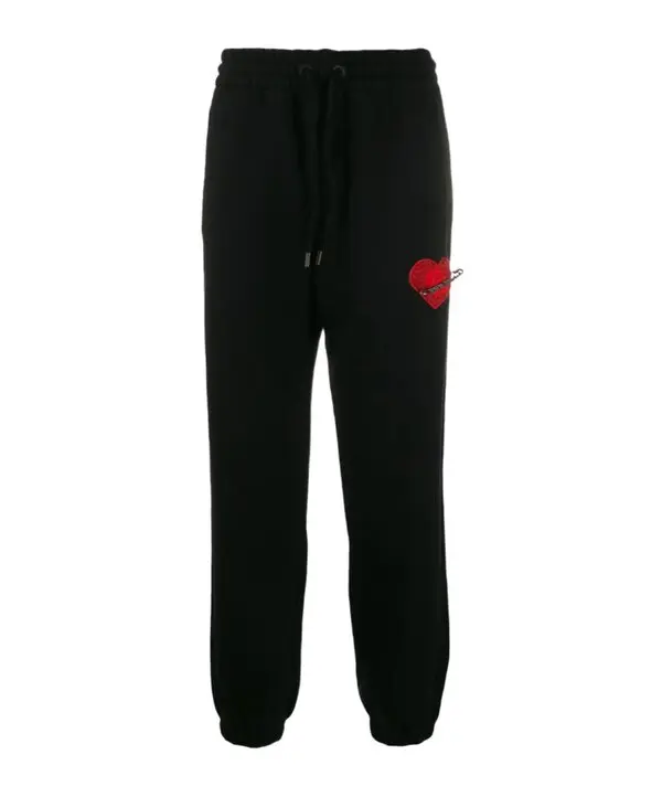 Palm Angels Love Decal Sweatpants