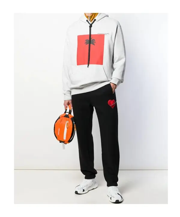 Palm Angels Love Decal Sweatpants