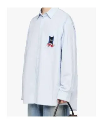 J.W.ANDERSON Jw Anderson Window' Embroidered Shirt