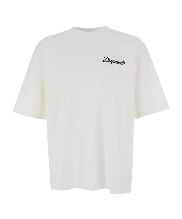 Dsquared2 Logo Embroidered T-shirt