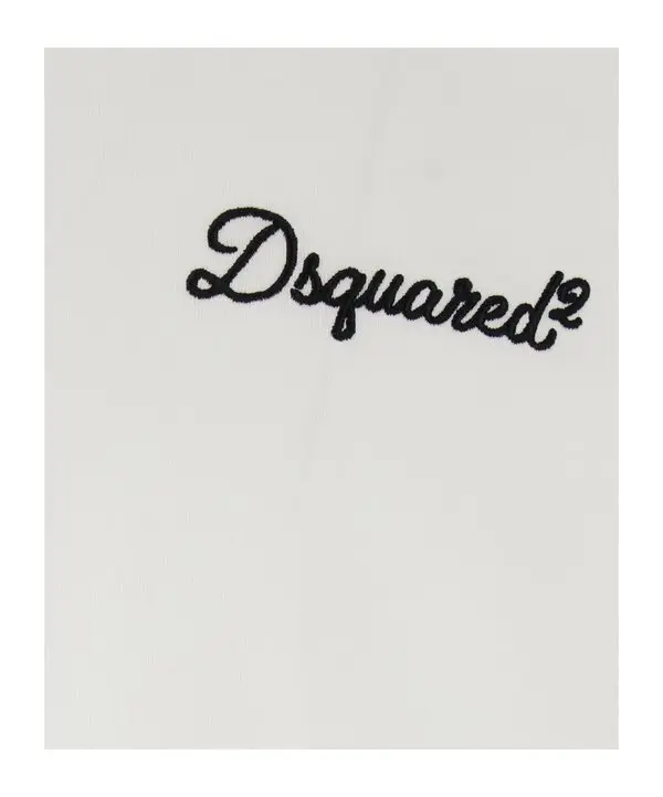 Dsquared2 Logo Embroidered T-shirt