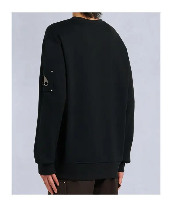 Moose Knuckles Crewneck Sweatshirt - Black