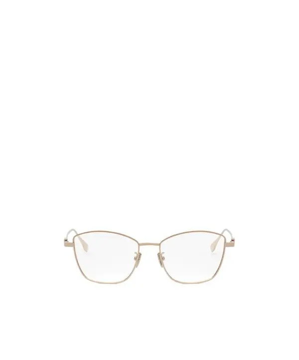 Fendi Irregular Frame Eyeglasses - White