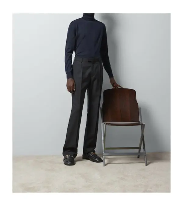 Gucci Embroidered Roll Neck Jumper