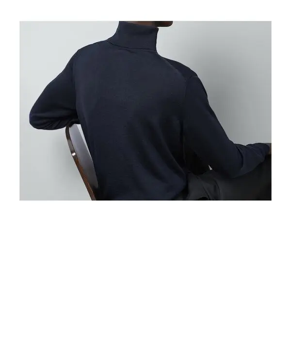 Gucci Embroidered Roll Neck Jumper