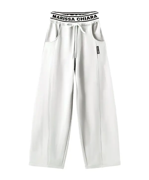 Marissa Chiara Drawstring Wide-leg Pants