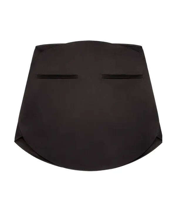COURREGES Satin Mini Skirt