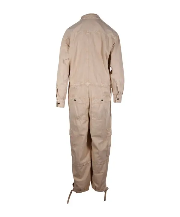 Isabel Marant Étoile Utility Jumpsuit With Drawstring Waist - Nude