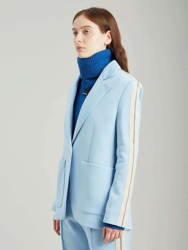 Palm Angels Striped Tailored Blazer