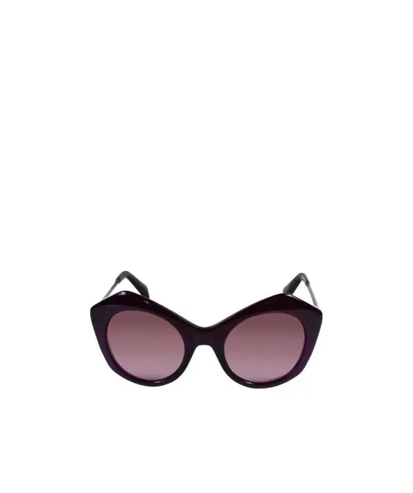 Yohji Yamamoto Irregular Sunglasses - Black