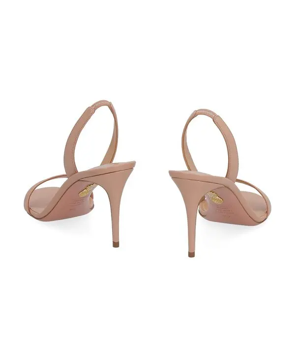 AQUAZZURA Slingback Open-toe Sandals - Nude