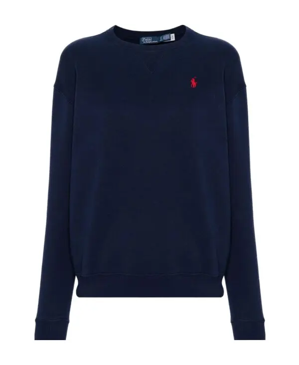 Polo Ralph Lauren Crewneck Sweatshirt With Embroidered Pony Logo