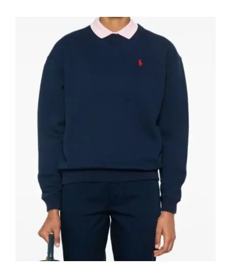 Polo Ralph Lauren Crewneck Sweatshirt With Embroidered Pony Logo