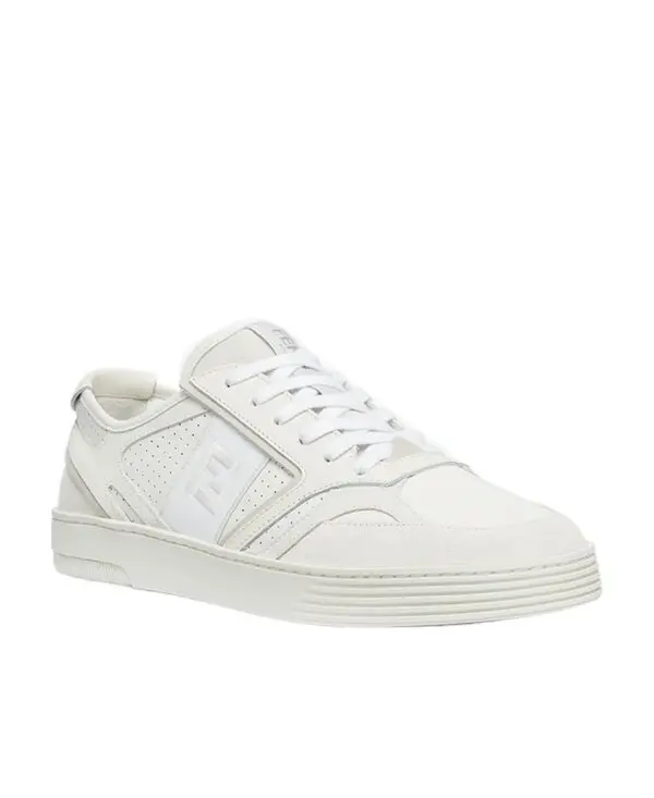 Fendi Ff Motif Low-top Sneakers