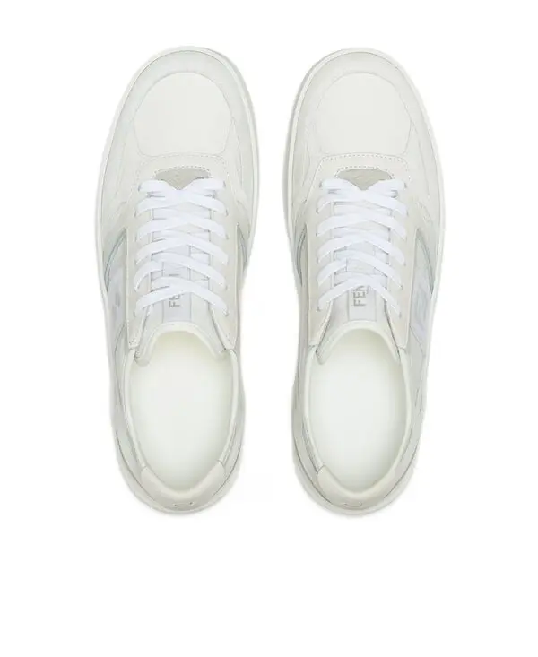 Fendi Ff Motif Low-top Sneakers