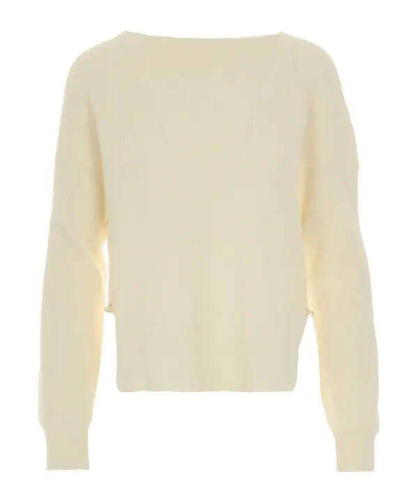 Liu Jo Long-sleeved Crewneck Jumper - Nude