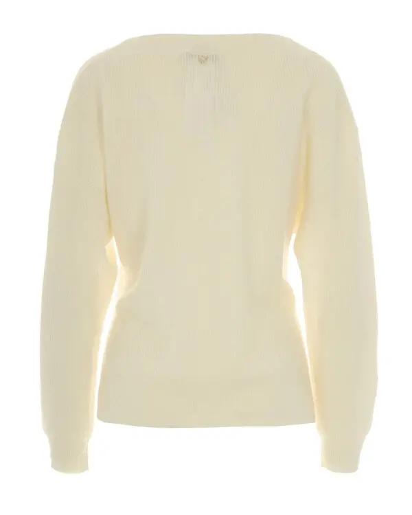 Liu Jo Long-sleeved Crewneck Jumper - Nude