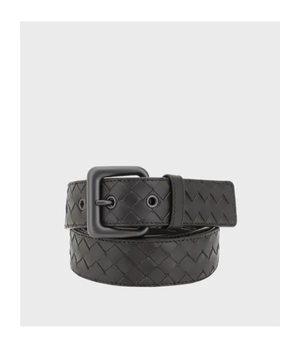 Bottega Veneta Intrecciato Buckle Belt