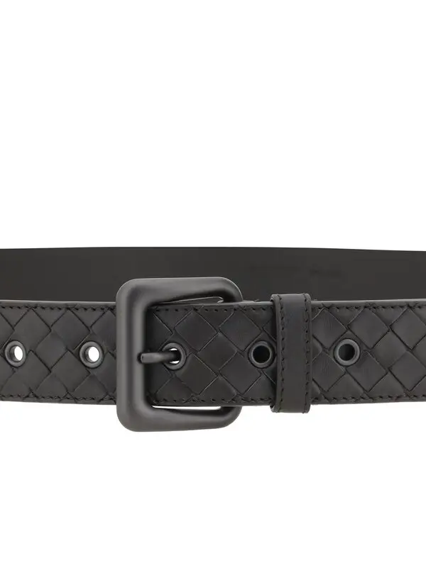 Bottega Veneta Intrecciato Buckle Belt