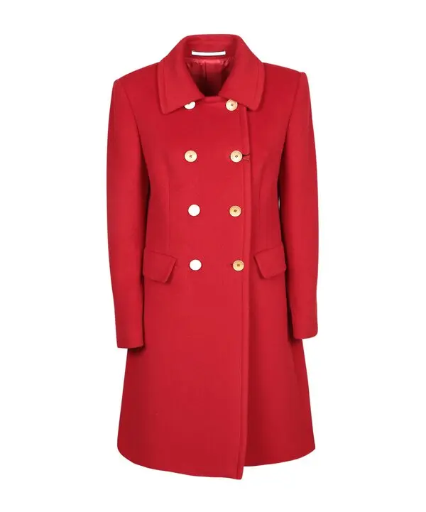 Tagliatore Double-breasted Buttoned Coat